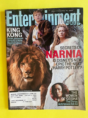 ENTERTAINMENT WEEKLY MAGAZINE Dec 16, 2005 Disney's Chronicles Of ...