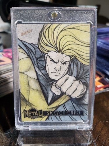 2024 Marvel Metal Avengers SENTRY Sketch Card Andre Toma Art 1/1 | eBay
