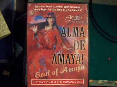Alma de Amaya! Belly Dance DVD - How to and Performance Video | eBay