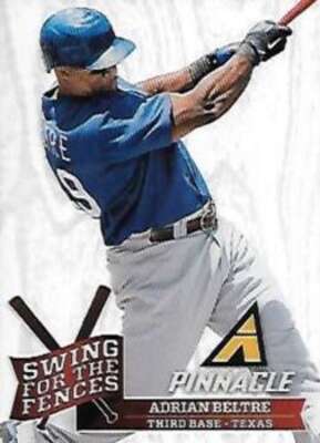 2013 Panini Pinnacle Swing for the Fences #12 Adrian Beltre NMMT ...