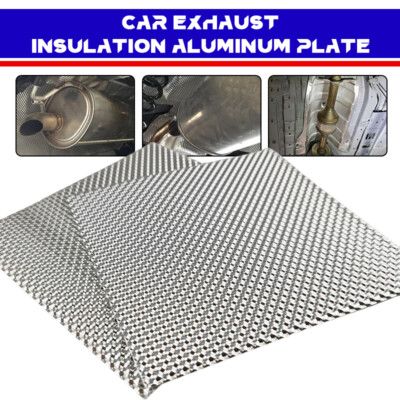 Embossed Aluminum Heat Shield Mat Resistant for Car Firewal Floor Pan ...