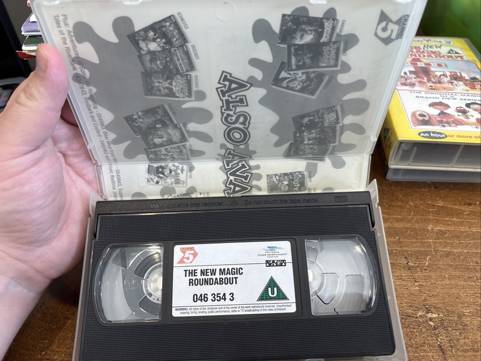 The Magic Roundabout - The New Magic Roundabout (VHS Video Tape) Free ...