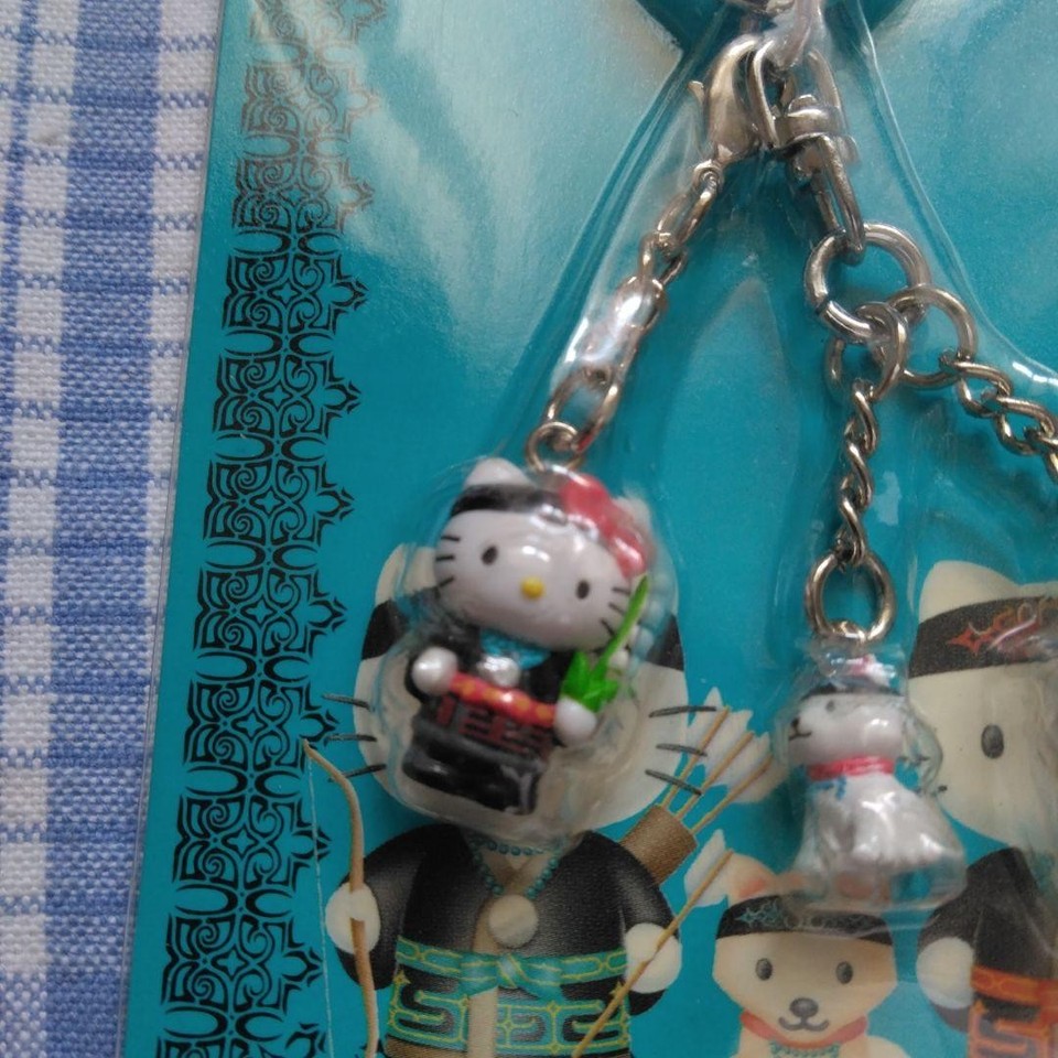 Hello Kitty Dear Daniel Hokkaido Pirika Kitty Keychain Fastener Mascot ...