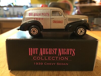 Matchbox 1999 Loose With Box 1939 Chevy Sedan Silver & Black 1 of 9,999 ...