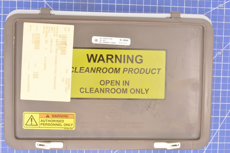 4022.474.2568.1 / ASML WAFER TABLE CLEANING STONE CONSUMABLE / ASML | eBay