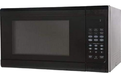 Cube Microwave Countertop Microwave 1.2 Cu. Ft. In Black Glass With