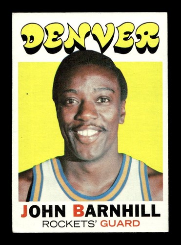 1971 72 Topps #222 John Barnhill Rockets EX+ *F7 | eBay