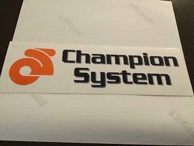 CYCLING PRO TEAM STICKER- CHAMPION SYSTEM , TOUR DE , TRUCKS CARS 4x4 ...