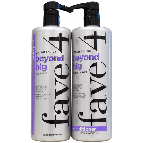 fave4 Beyond Big Shampoo & Conditioner 25.36 oz Duo 857324004746| eBay