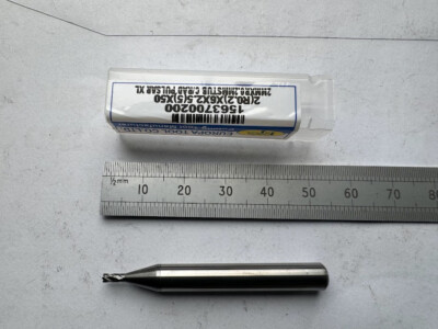 2mm END MILL Rad 0.2mm Rad Carbide 4fl 6mm Shank 2 | eBay UK