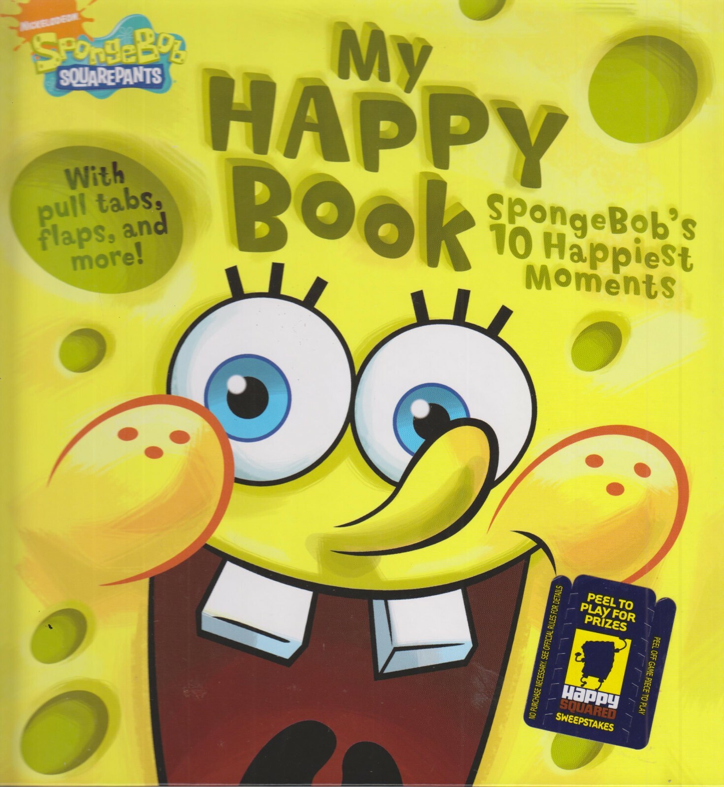SpongeBob SquarePants Ser.: My Happy Book : SpongeBob's 10 Happiest ...
