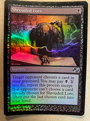 MTG 1x FOIL Shrouded Lore Planar Chaos Modern Magic the Gathering Card ...