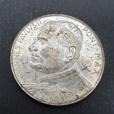 JOANNES PAVLVS II PONT. MAX - POPE JOHN PAUL II MEDALLION - Vatican ...