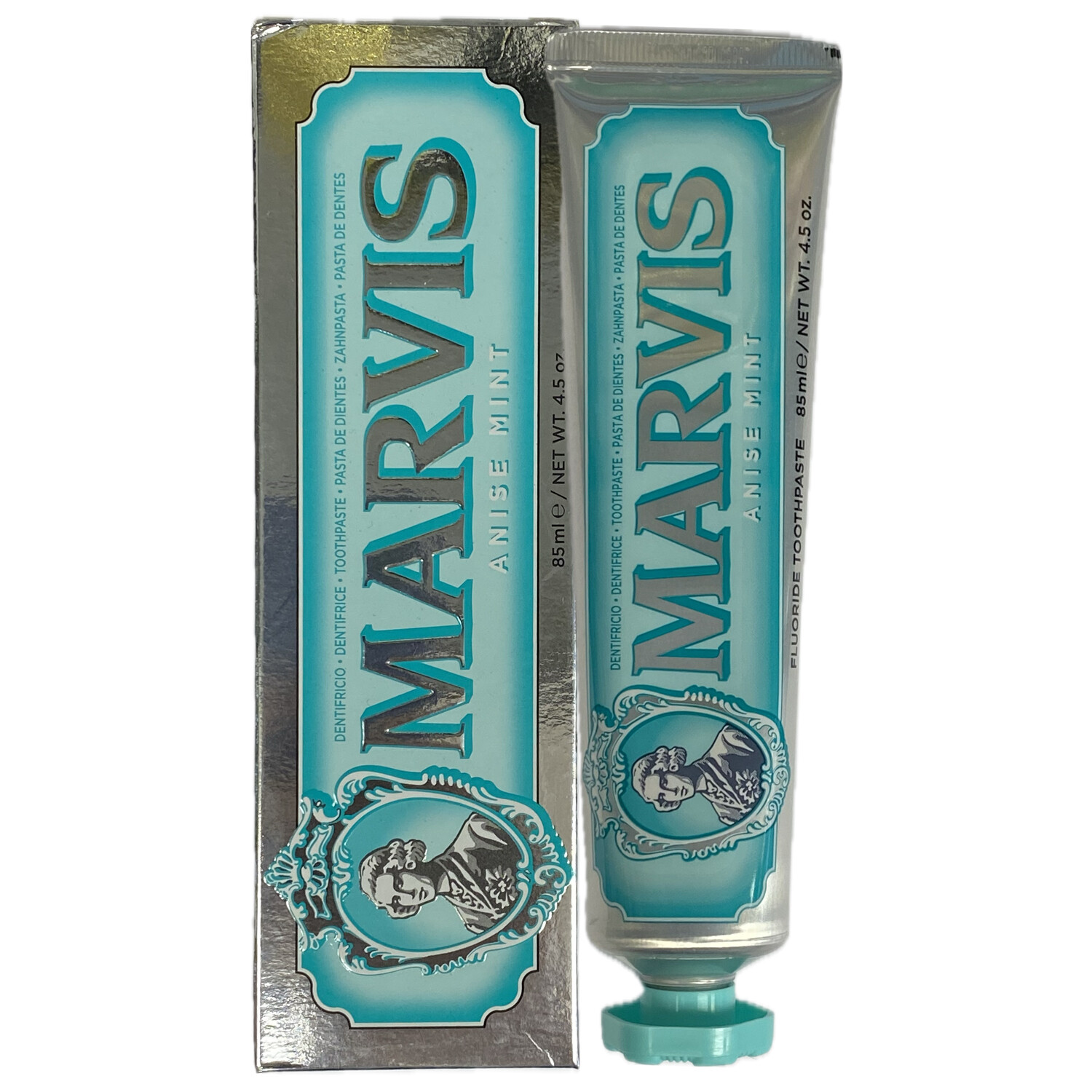 Marvis Luxury Toothpaste - Cinnamon, Licorice, Classic, Ginger, Aquatic ...