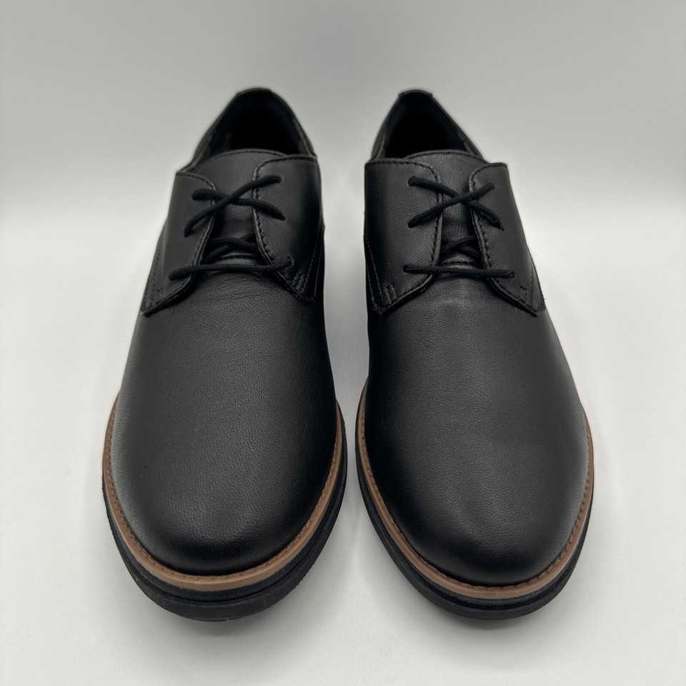 Clarks Women's Sharon Rae Loafer Women’s Size 10 Black Leather Lace Up ...