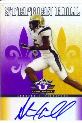stephen hill rc rookie draft auto autograph georgia ga tech jackets ...