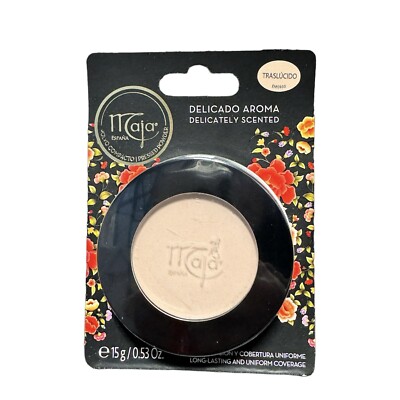 Maja Traslucido Pressed Powder with Mirror Polvo Compacto con Espejo 0. ...