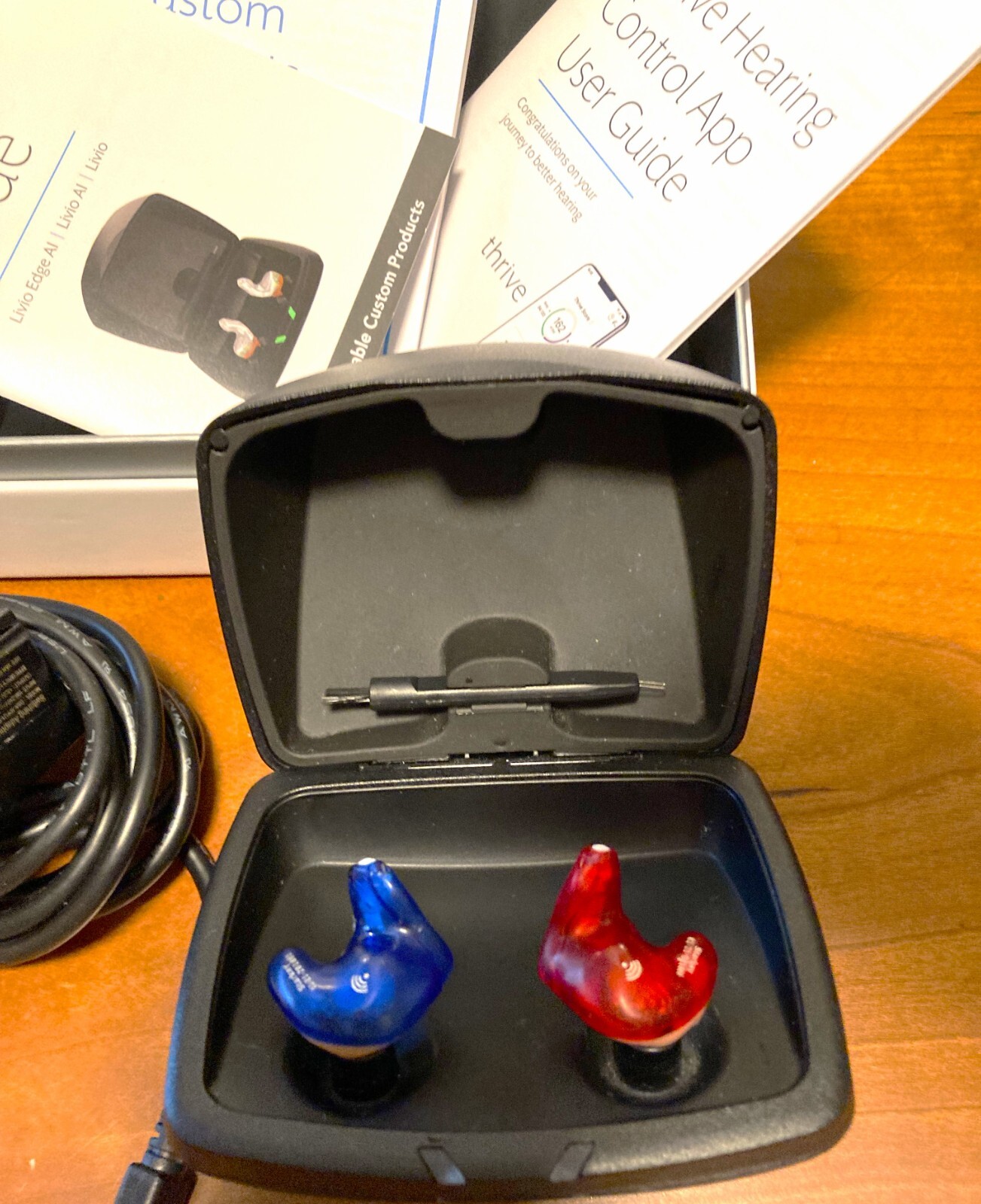 Starkey Livio Edge AI In The Ear ITE Hearing Aid Pair Rechargeable | eBay