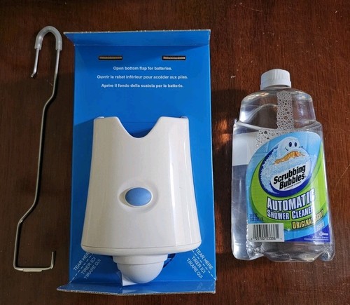 Scrubbing Bubbles Automatic Shower Cleaner New Open Box Spray Refill | eBay