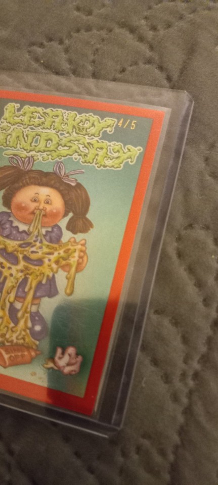 2024 Garbage Pail Kids Series CHROME 7 Remember the Name Red 4/5 LEAKY ...