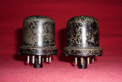 2pcs. EBF11 Telefunken Double Diode-Pentode ~ EBF11g; 6H8_Y8A; EBF11E ...