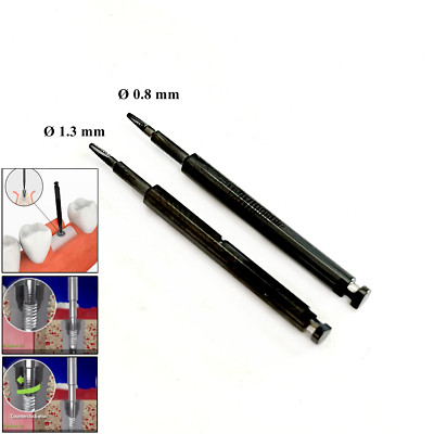 Dental Fixture Fractured Broken Screws Remover Kit Tap Extractor Failed ...