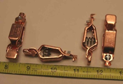Mueller 27C 40 amp copper alligator clips, qty. 4 for 1 price - New | eBay