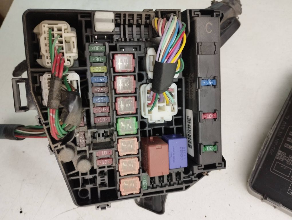 Toyota Yaris Fuse Box Location 2008 Toyota Yaris Fuse Box Diagram