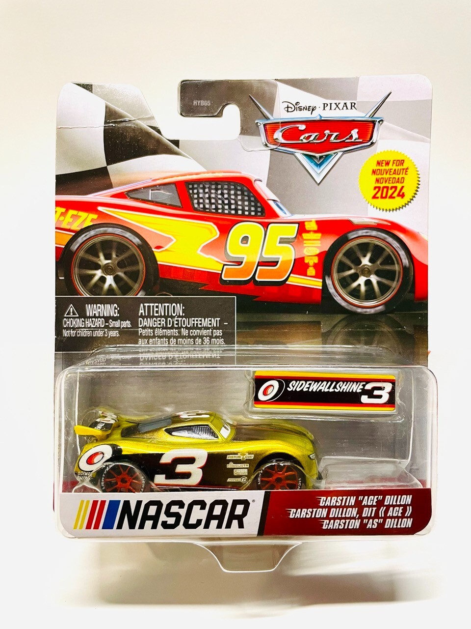 Disney Pixar Cars 2024 NASCAR #3 CARSTIN ACE DILLON Austin Dillon ...