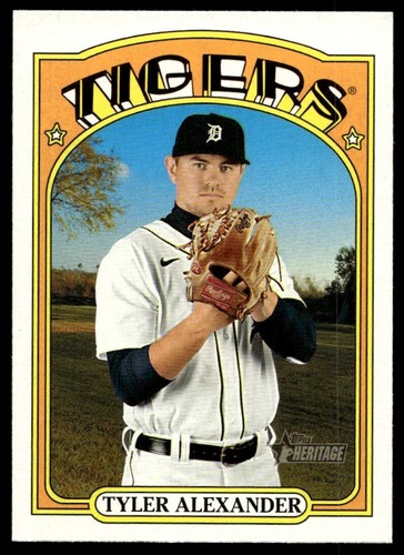 2021 Topps Heritage Tyler Alexander Detroit Tigers #406 | eBay