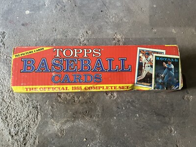1988 topps baseball cards box set | eBay