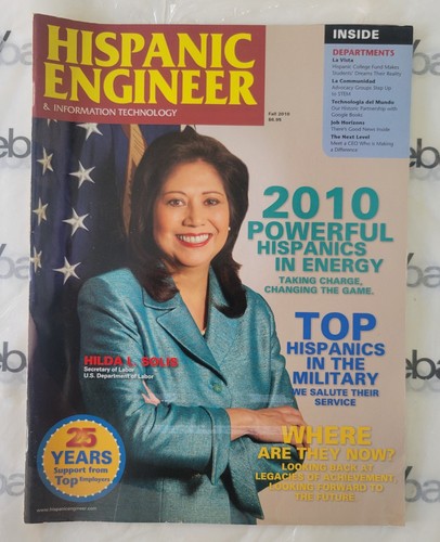 Hispanic Engineer Magazine Fall 2010 | eBay