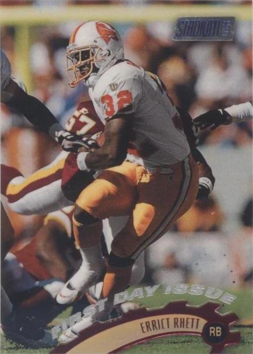 1997 Stadium Club - Errict Rhett #37 First Day Issue for sale online | eBay