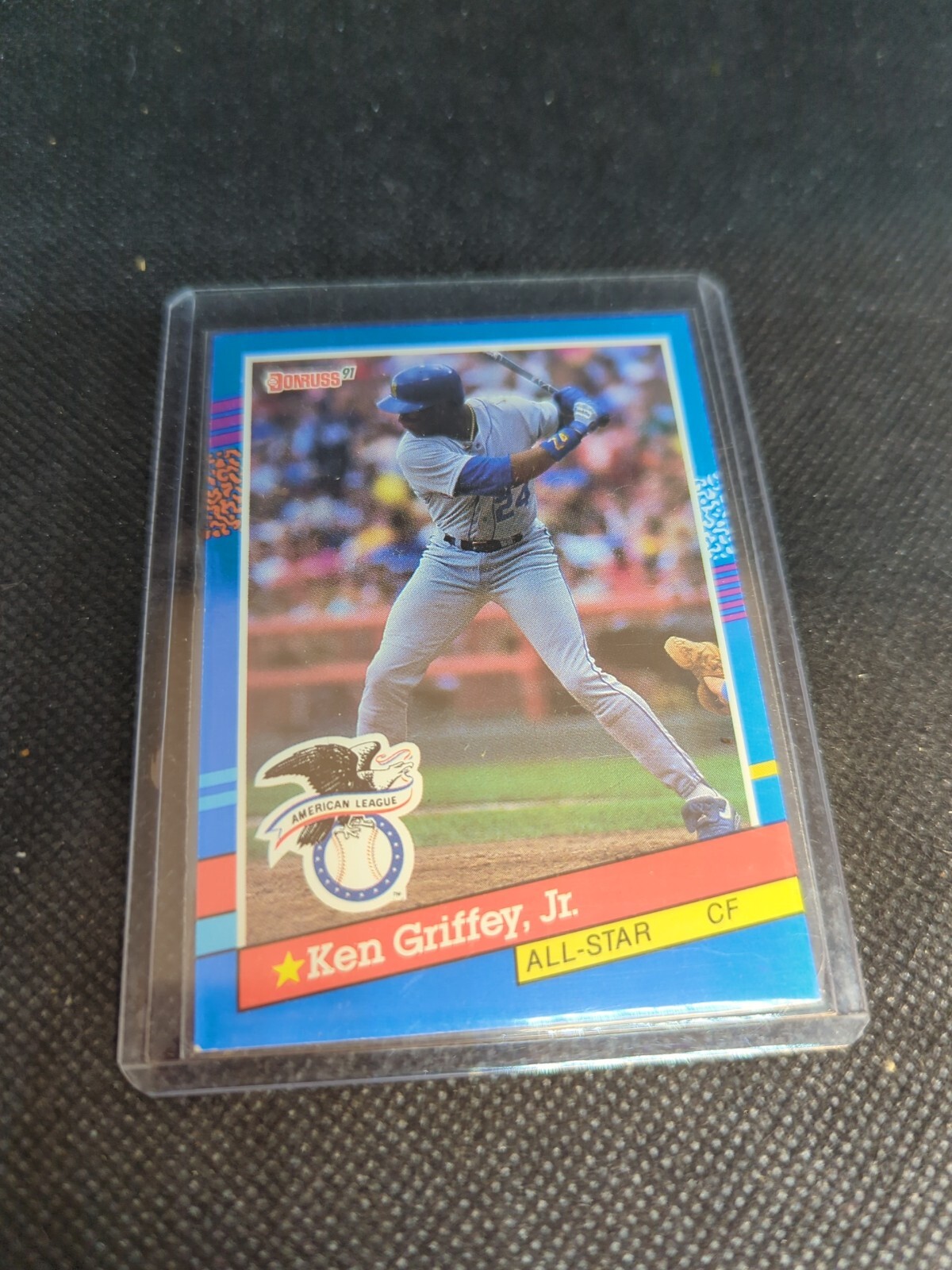 1991 Donruss #49 Ken Griffey Jr. American League Error Card! "INC" No ...
