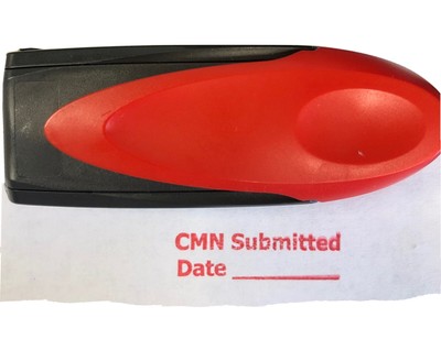 SUBMITTED Stamp with DATE- Pre-Inked / Red | eBay