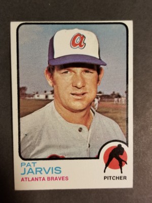 1973 TOPPS BASEBALL CARD EXCELLENT #192 PAT JARVIS ATLANTA BRAVES | eBay