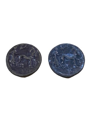 Vintage Ceaae Copy Of Ancient Greek Coin Set Of 2 | eBay