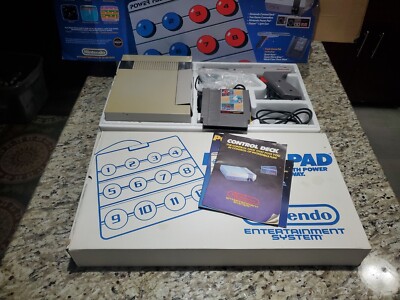 Nintendo Entertainment System NES Power Set Complete In Box! CIB W ...