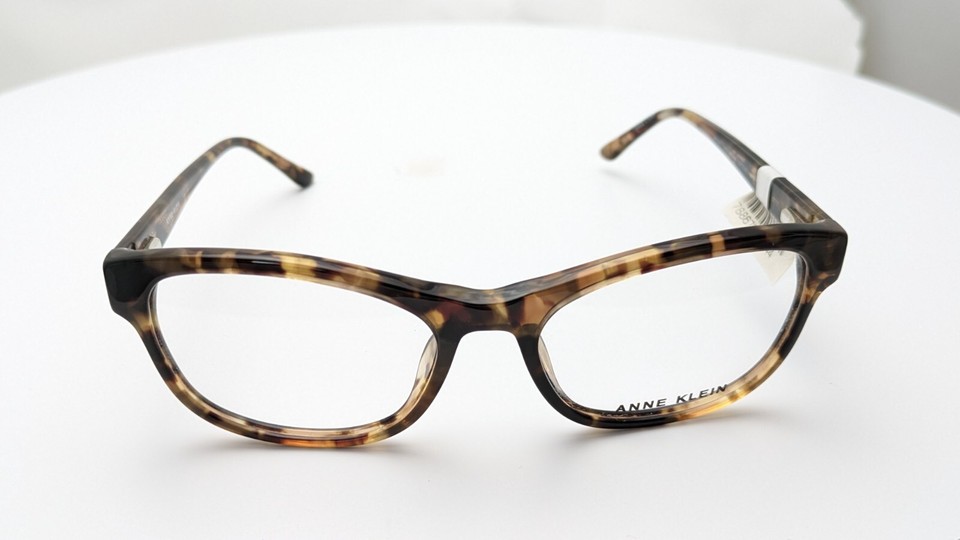 Anne Klein AK5063 200 Mocha Tortoise Rectangle Women Eyeglasses 53mm | eBay
