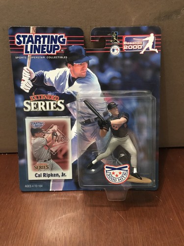2000 MLB BASEBALL STARTING LINEUP CAL RIPKEN JR. FIGURINE & CARD ...