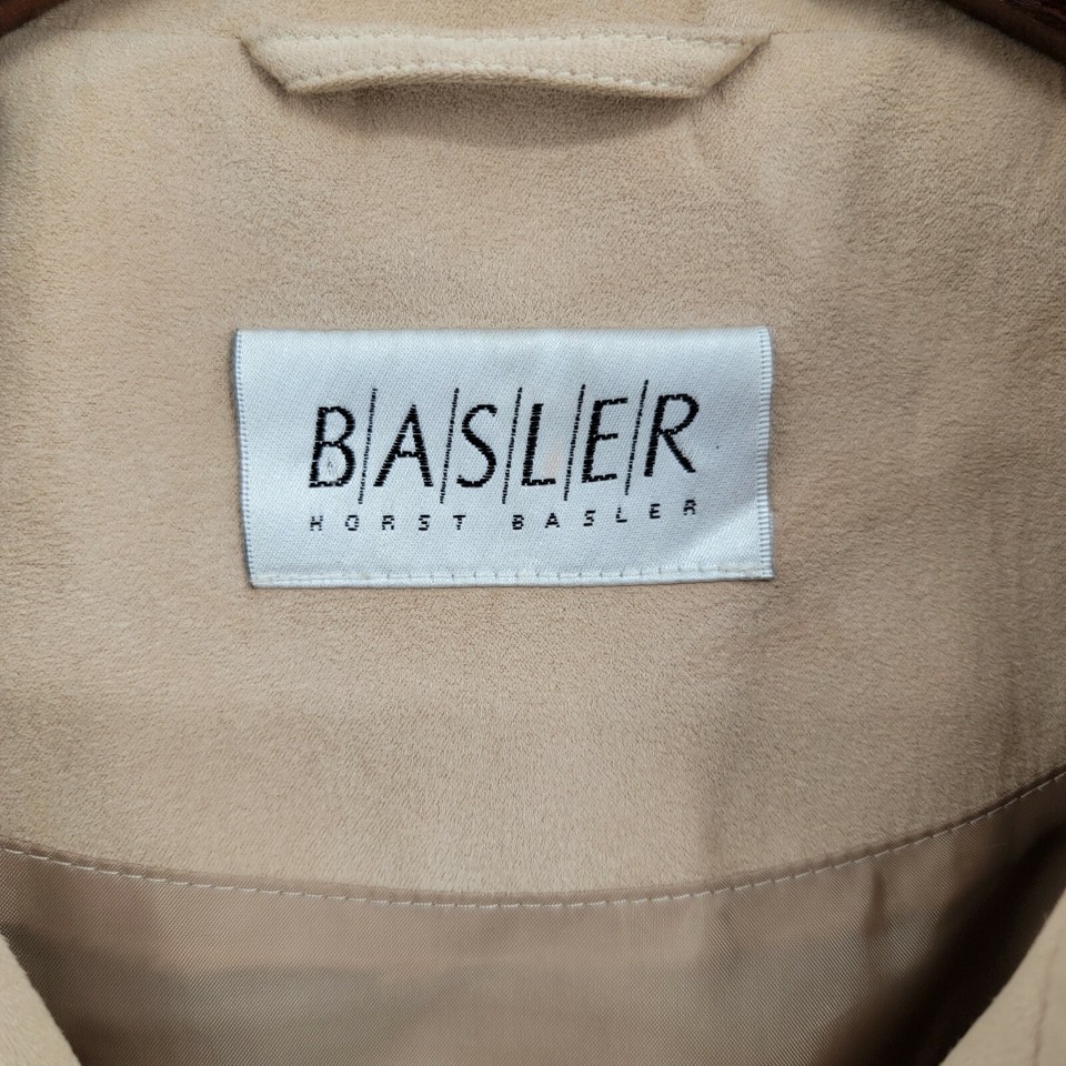 Horst Basler Tan Suede Jacket Womens sz 38 GUC | eBay