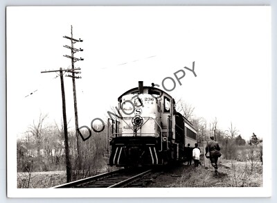 Old RAILROAD TRAIN Photograph NYS&W Susquehanna Alco RS1 236 ORIGINAL ...