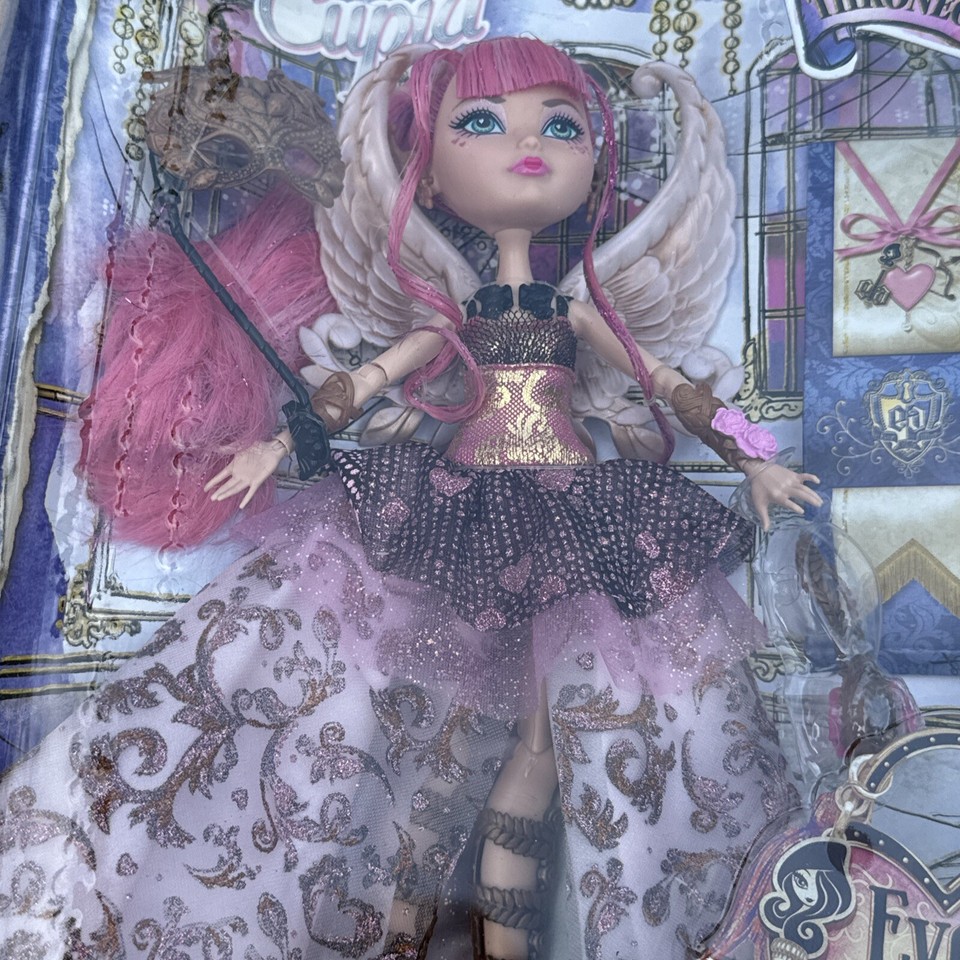Ever After High THRONECOMING C.A. CUPID "Daughter of Eros" Doll New | eBay