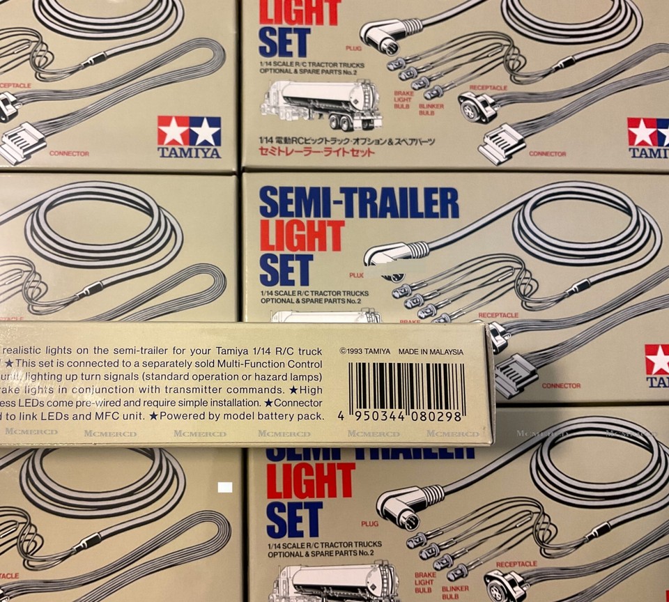Tamiya 56502 1/14 RC Semi-Trailer Light Set - US Seller 4950344080298| eBay