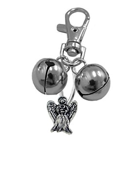 C13 Angel Handbag Purse Keys Theft Pickpocket Twin Security Alarm Bells ...