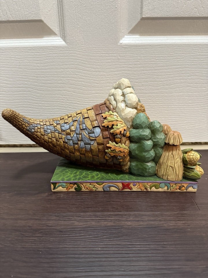 Jim Shore Country Bounty Heartwood Creek Cornucopia Figurine #4017595 ...