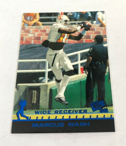 1998 Press Pass Blue Paydirt Marcus Nash #34 Rookie RC | eBay