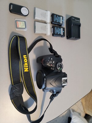 Nikon D Series D3400 Digital SLR Camera 24.2 MP DX Format - With ...