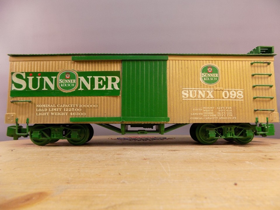 Bachmann G Scale Sunner Kolsch Custom box Car, in box Lot #BLK9 | eBay