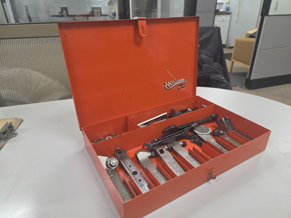 🇺🇸Williams No.1A Tool Holder Set Machining Tooling Lathe Metal Case | eBay